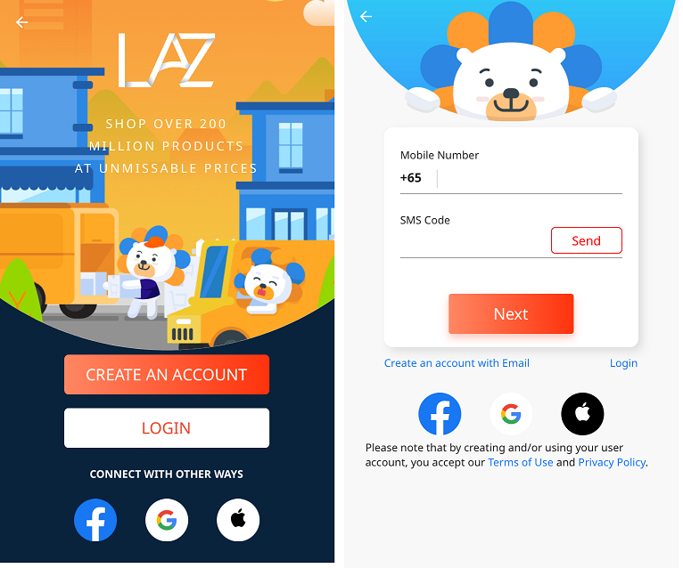 Help Center | My Account | Lazada SG | Lazada