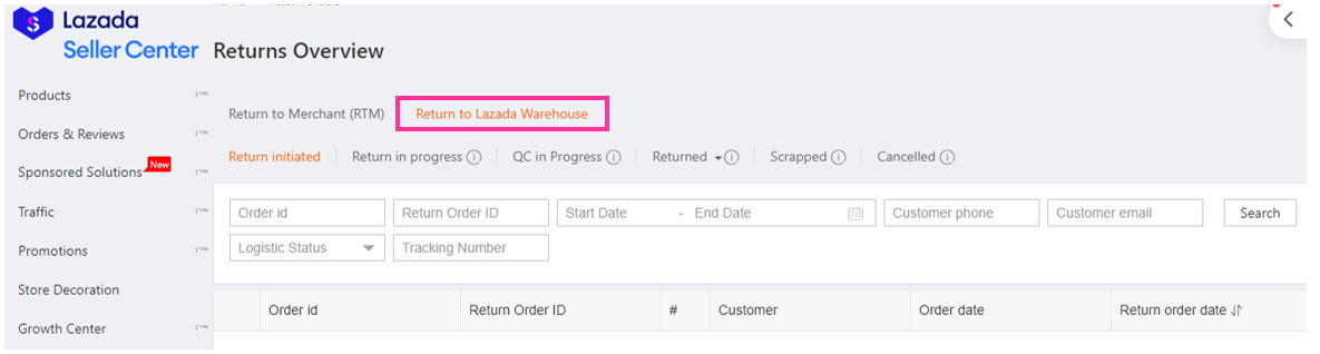 Support Center | Order Fullfillment & Return management | Lazada MY ... Support Center | Order Fullfillment & Return management | Lazada MY ...