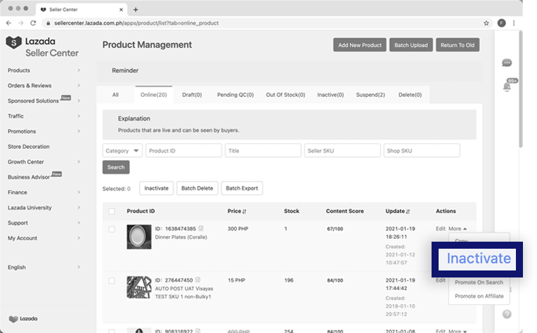 Support Center | Listing products | Lazada PH| Lazada Seller Center Support Center | Listing products | Lazada PH| Lazada Seller Center