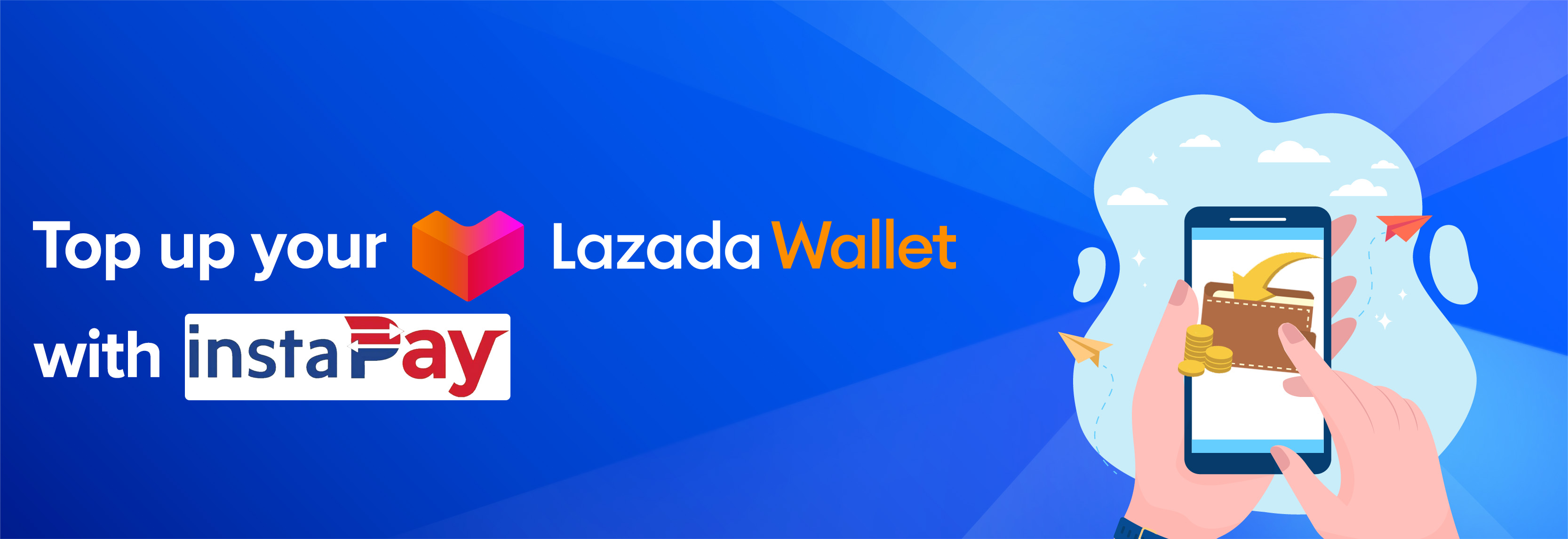 How to cash in my Lazada Wallet via InstaPay? | Lazada