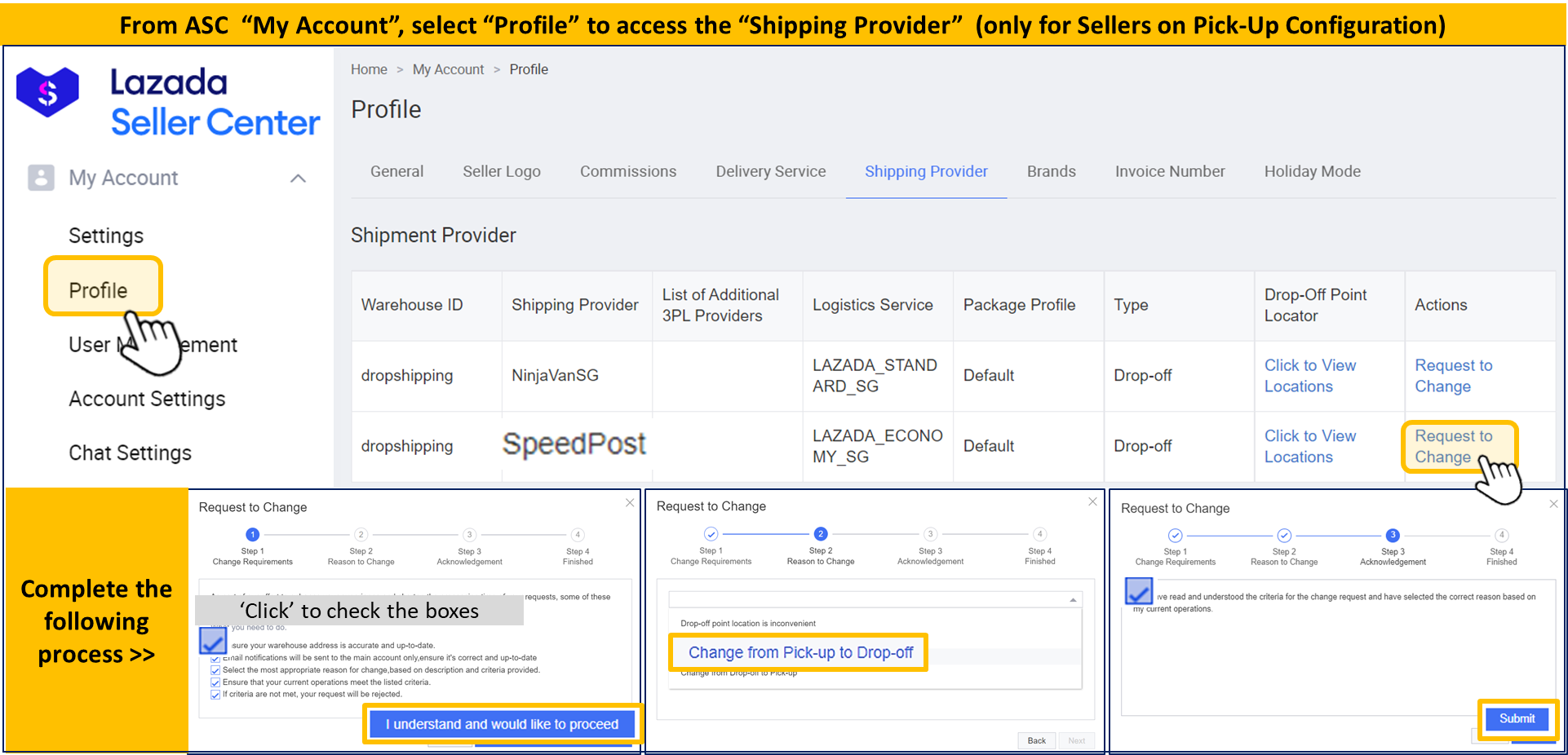 How to fulfil Postal (Tracked) parcels? | Lazada Seller Center