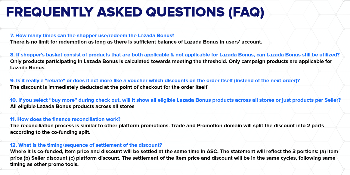 Lazada Bonus - Mega Campaign Booster | Lazada Seller Center