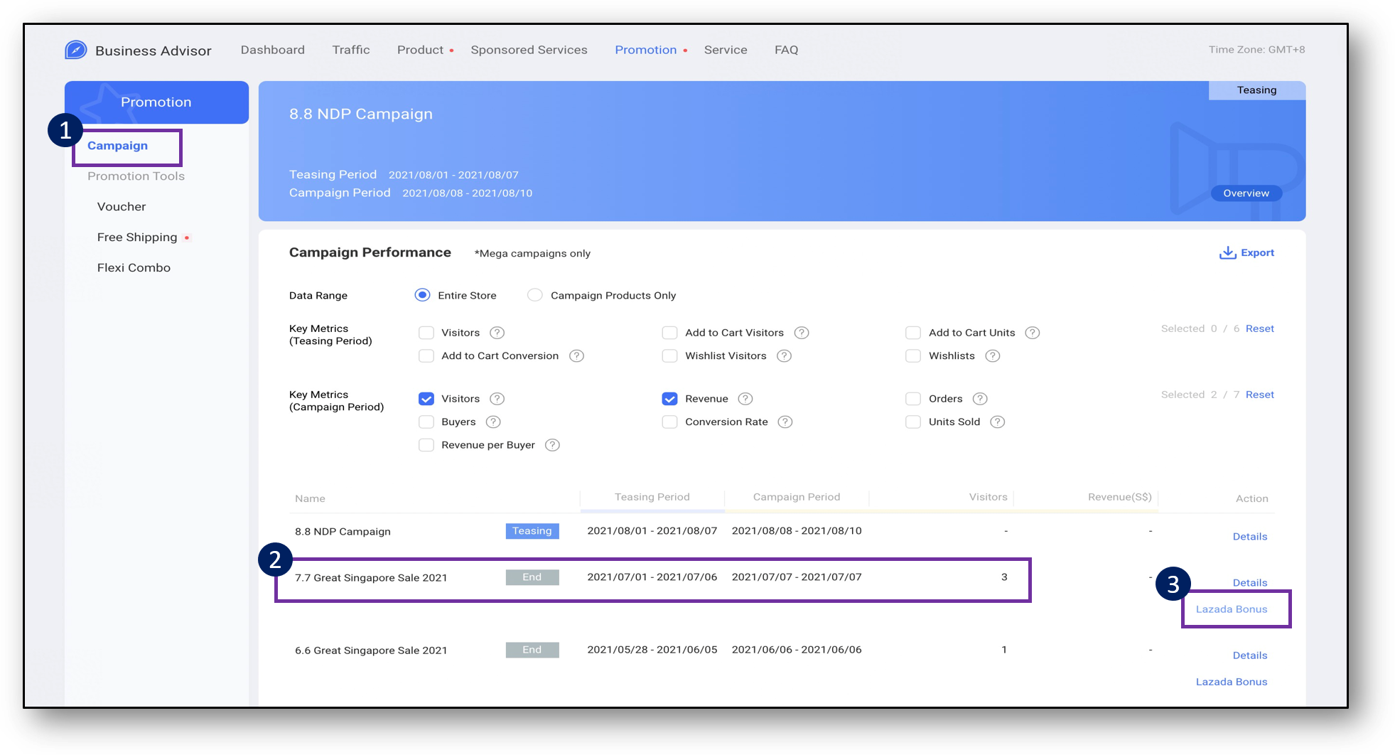 Lazada Bonus - Mega Campaign Booster| Lazada Seller Center