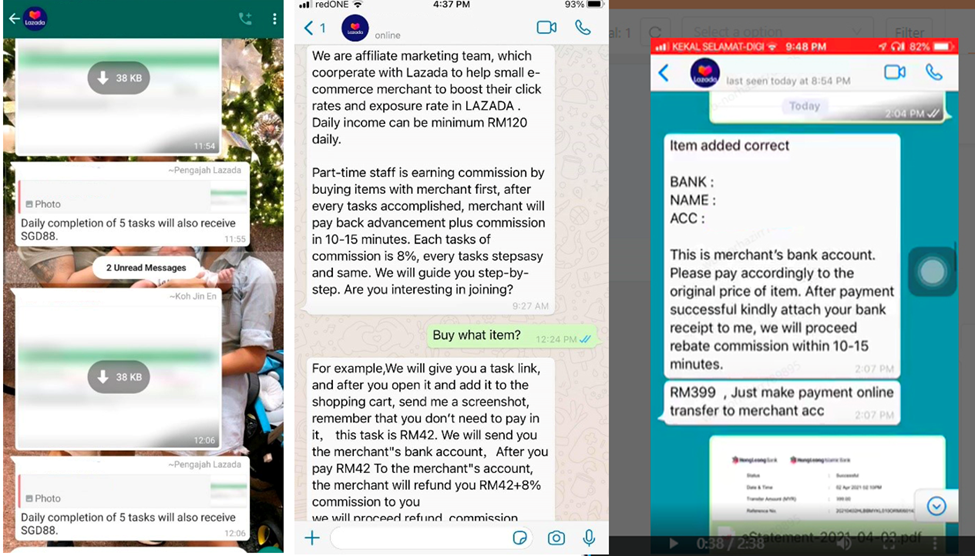 Identify Correct Lazada Official WhatsApp Account to avoid scam/fraud ...