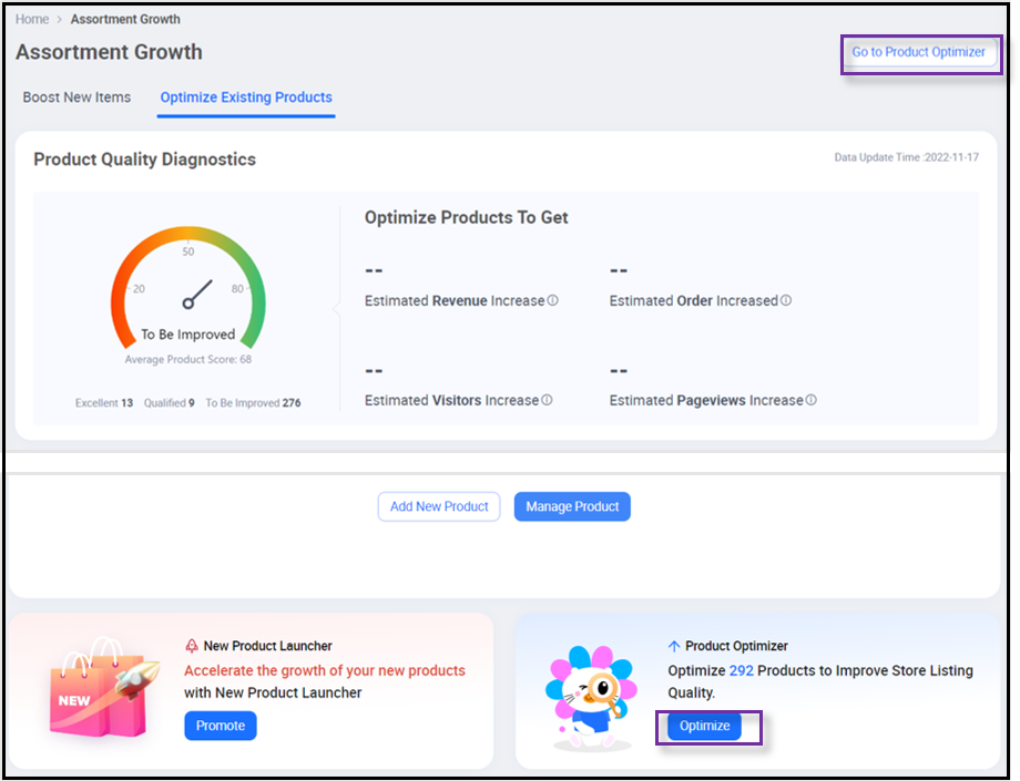 Product Optimizer| Lazada Seller Center