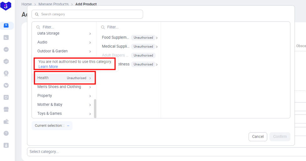 Health Governance Policy| Lazada Seller Center