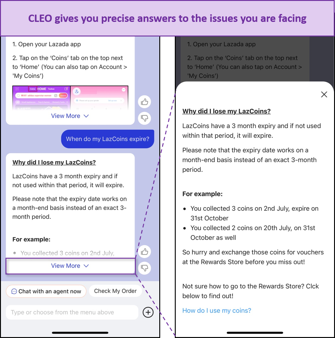 Learn about CLEO, Lazada's AI Chatbot | Lazada