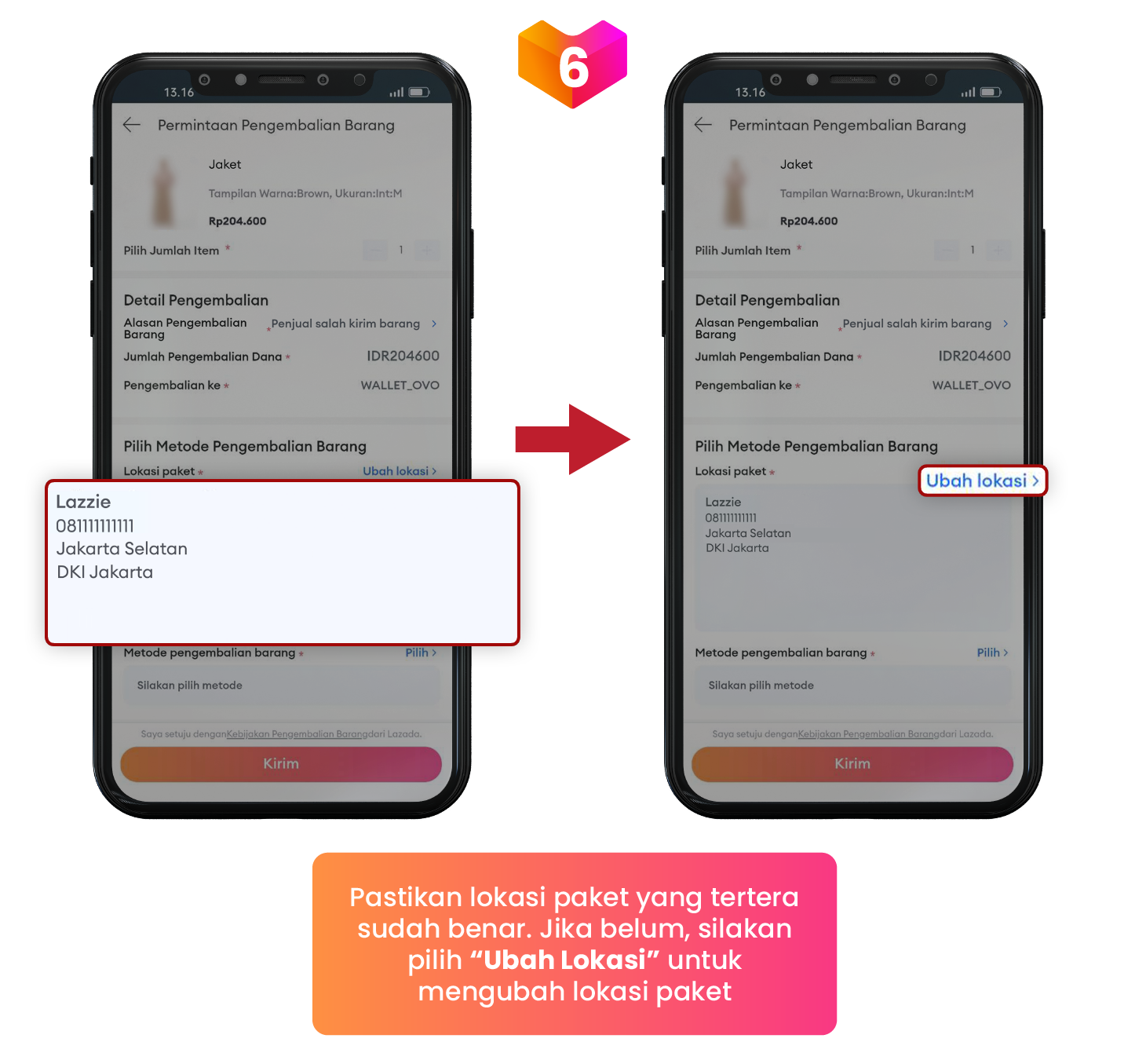 Bagaimana Cara Pengembalian Barang Dengan Cara Pick up? | Lazada