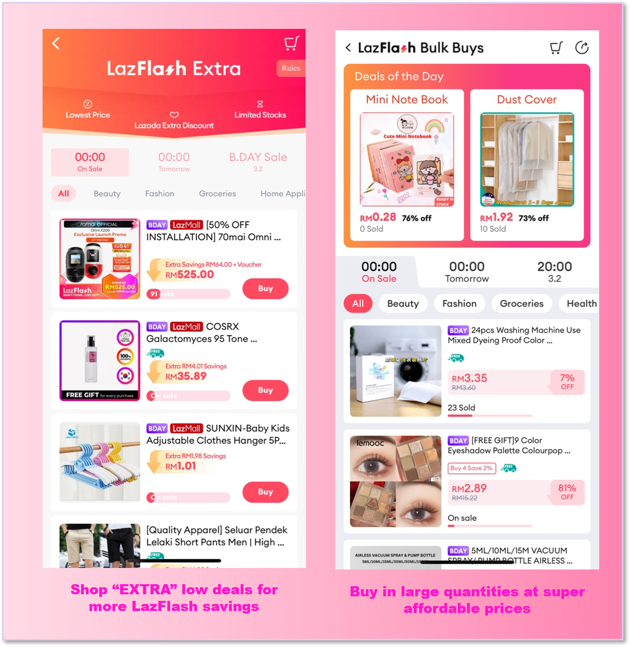 Grab Limited-Time Deals with LazFlash | Lazada