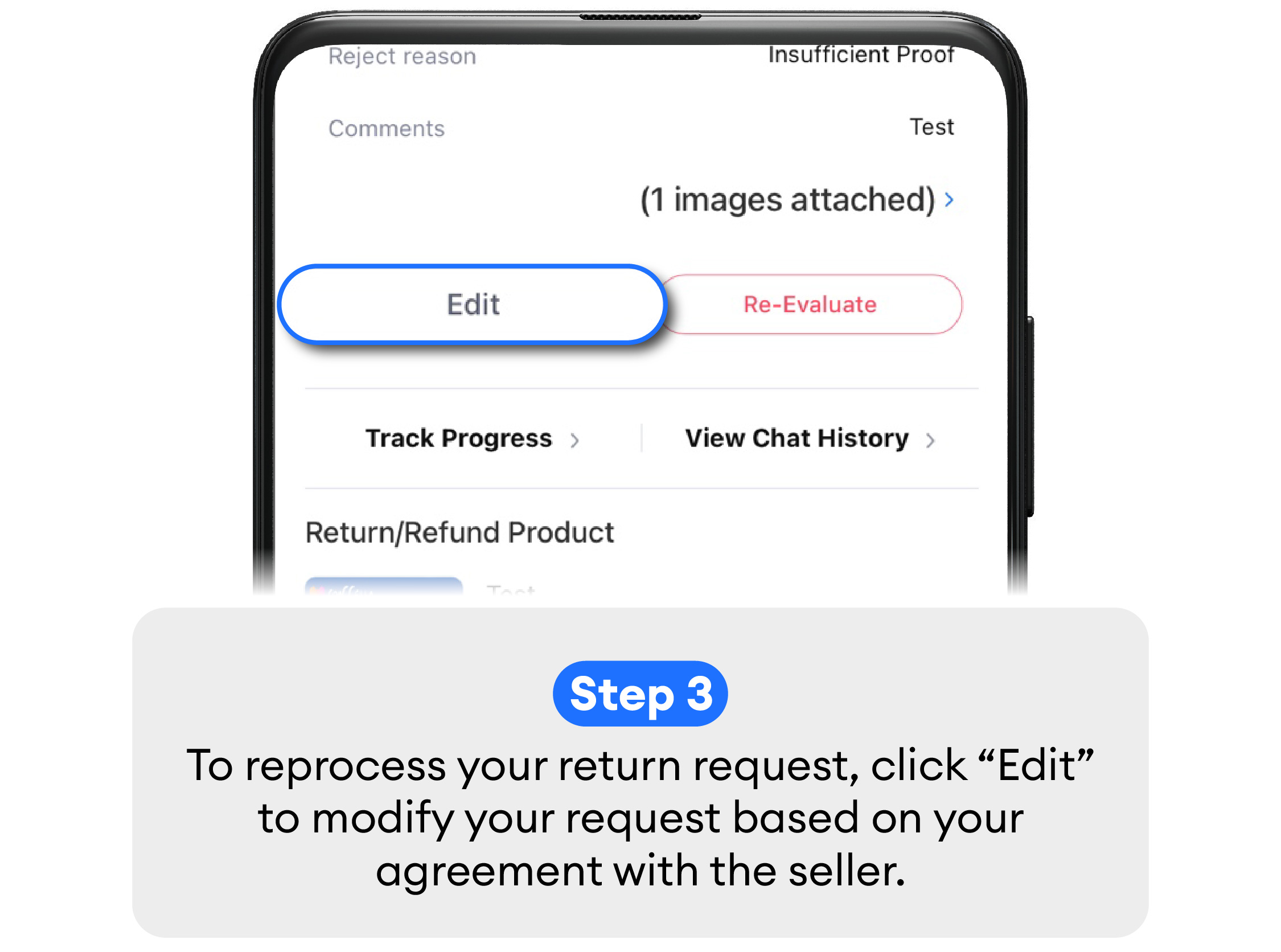 What are the usual results of my return request? | Lazada