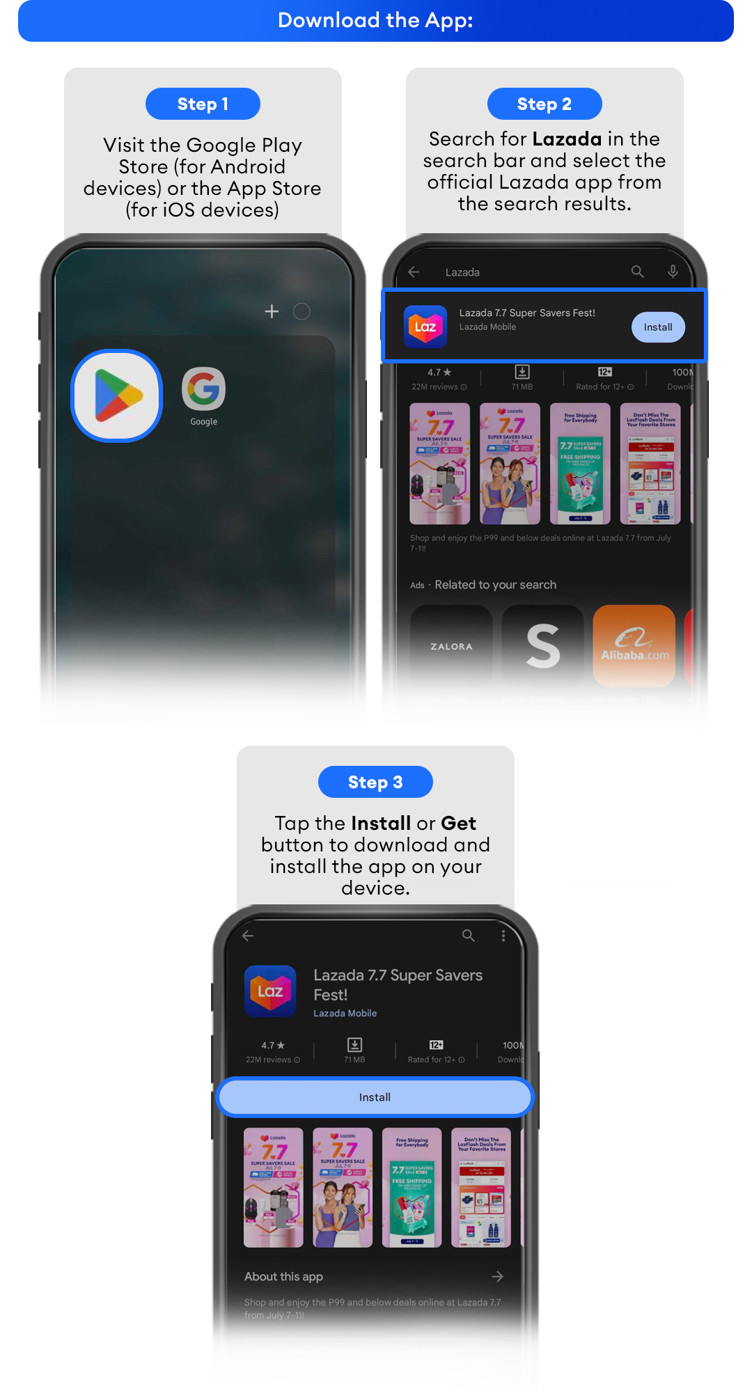 How do I use the Lazada App? | Lazada