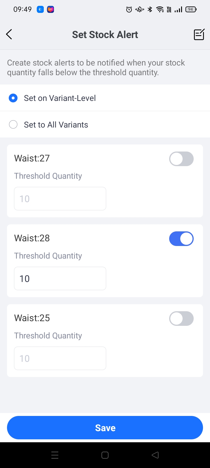 What is a stock alert?| Lazada Seller Center